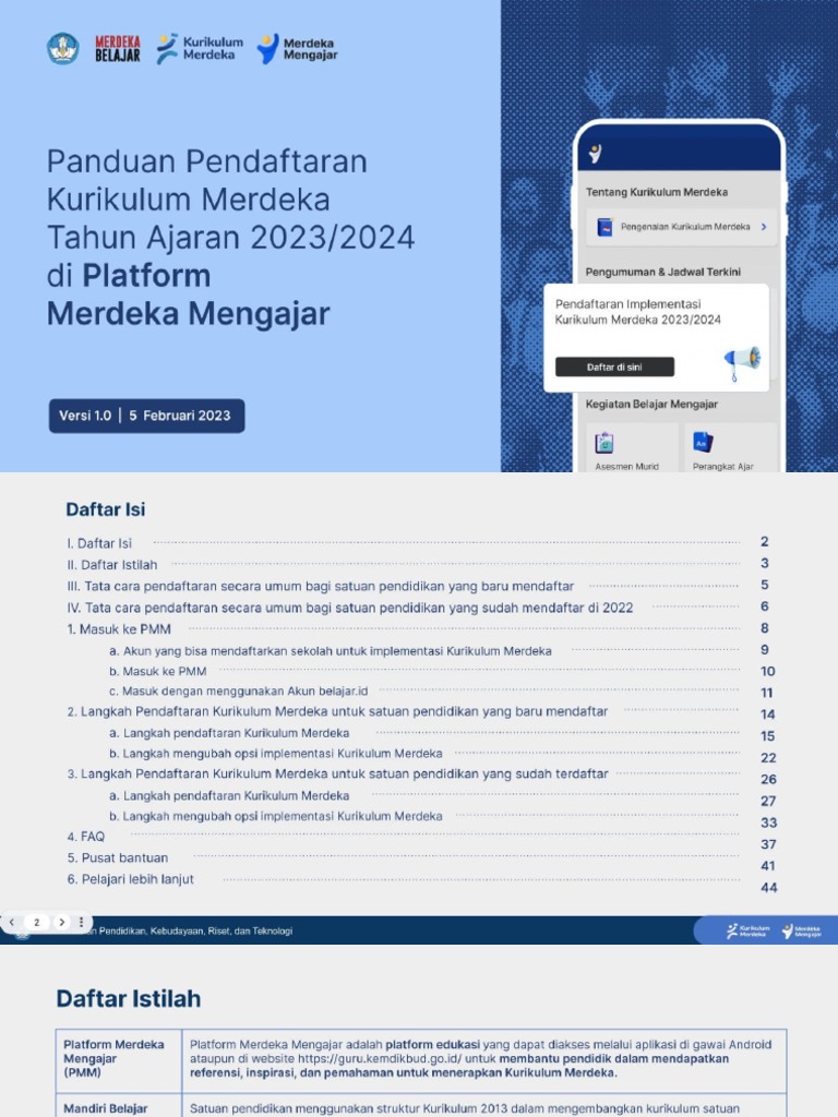 Panduan Pendaftaran Ikm 2023 | PDF