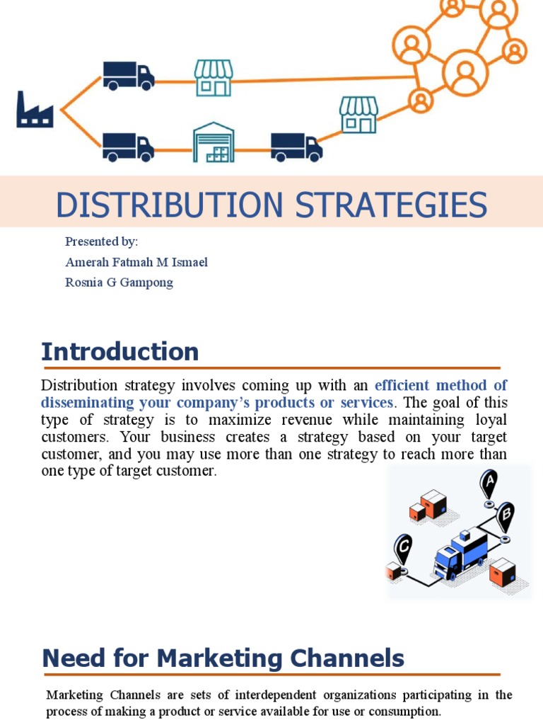 Distribution Strategies Pdf Retail Marketing