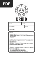Being Everything (Druid Handbook D&D 3.5) Prestige Classes | PDF ...