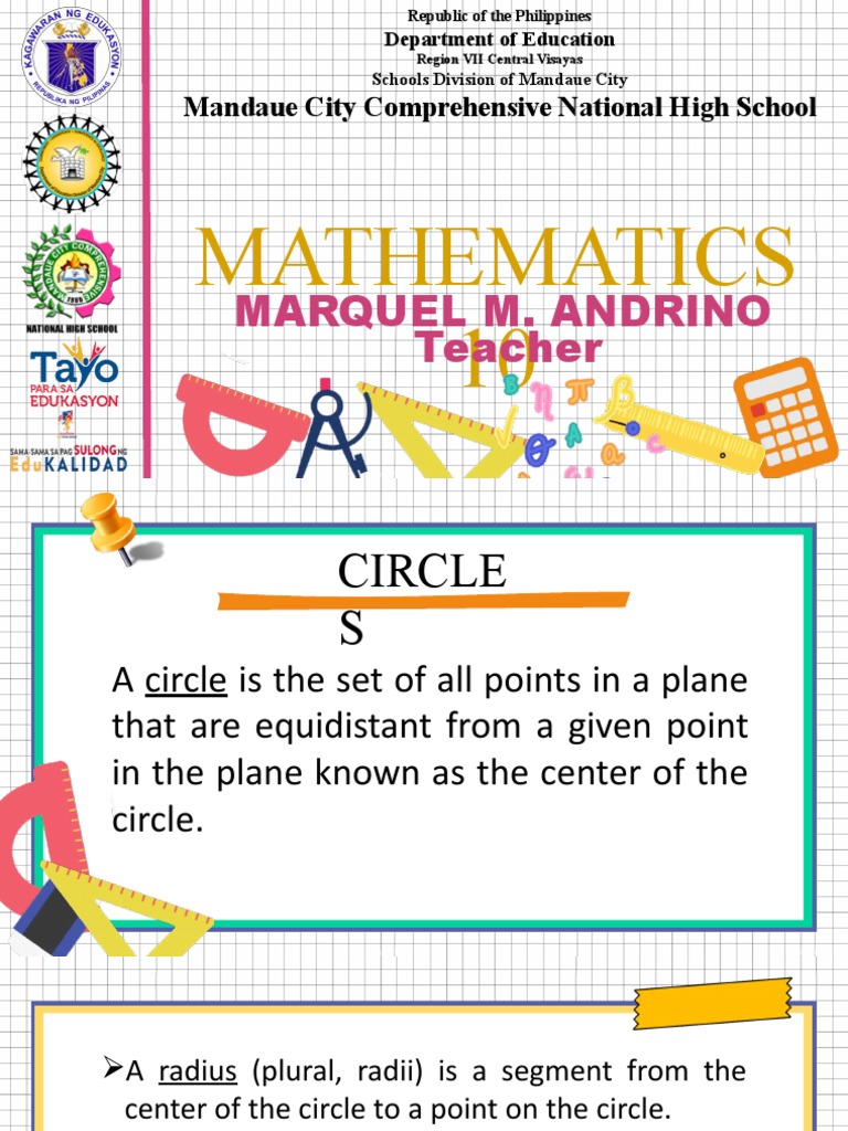 Circles Grade 10 | PDF | Circle | Angle