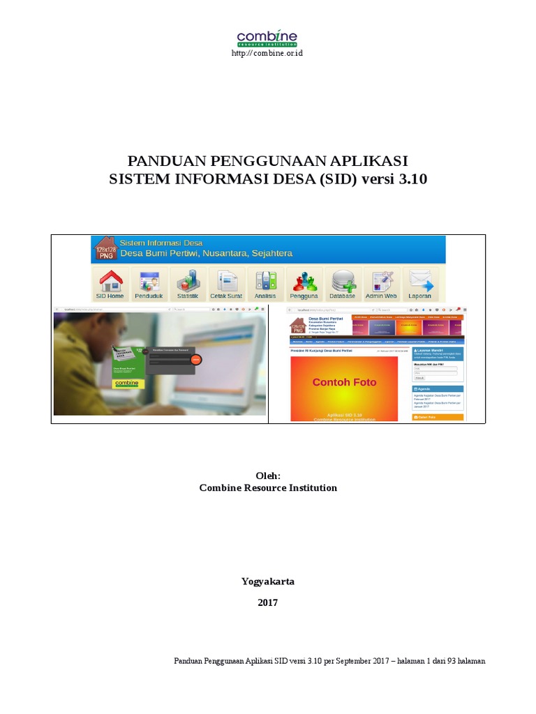 2017 09 - Panduan Penggunaan Aplikasi SID 3.10 Edit | PDF