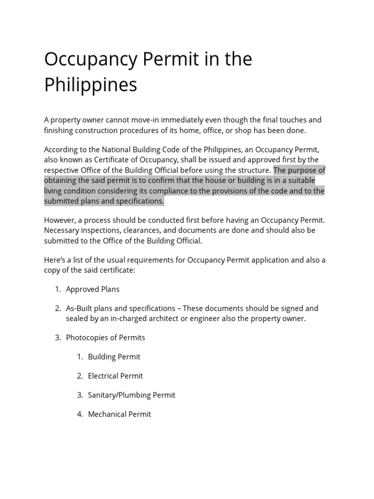 Occupancy | PDF | Building Code | Architect