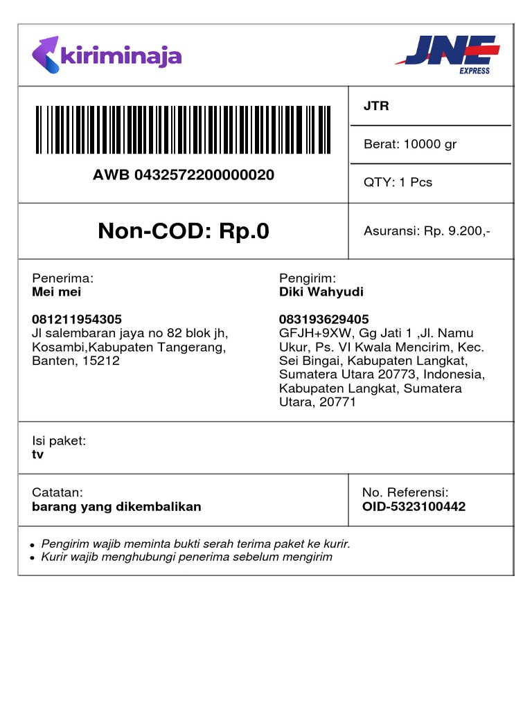Non-COD: Rp.0 | PDF