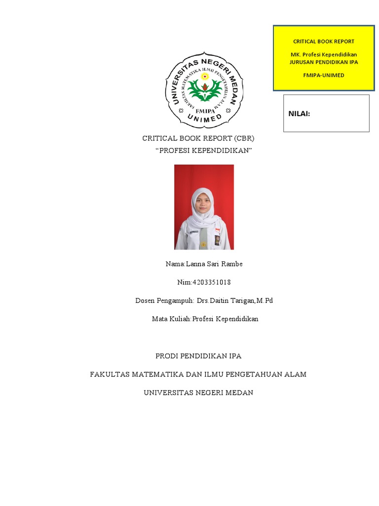 CBR Profesi Kependidikan | PDF | Karier & Perkembangan | Kesehatan Holistik