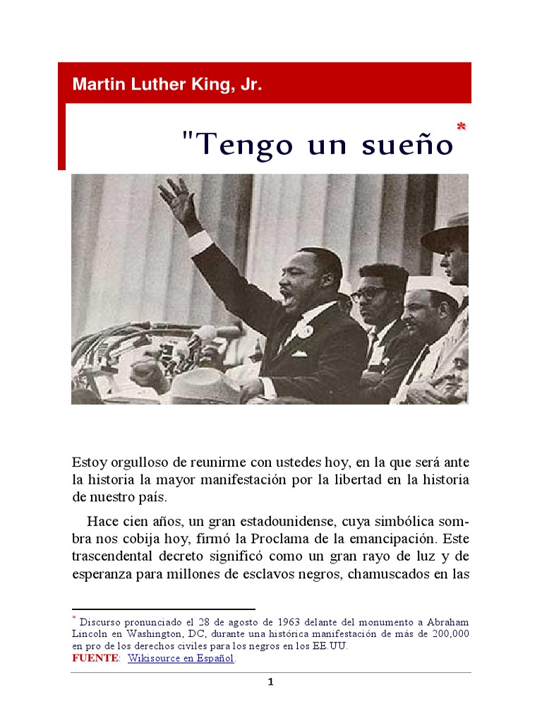 Tengo Un Sueno | PDF