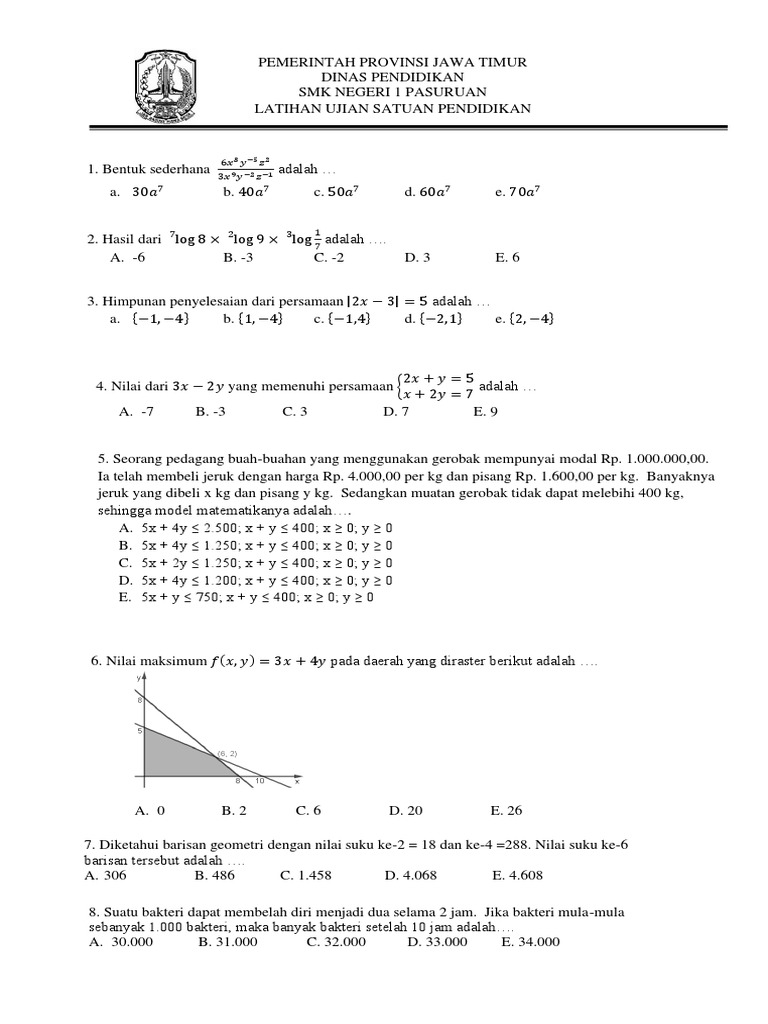 Latihan USP 2023 - Fix | PDF