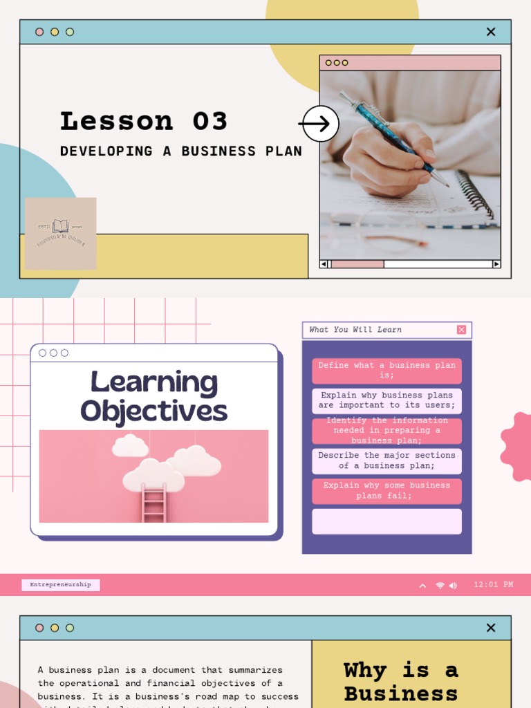 Developing A Business Plan | PDF | Entrepreneurship | Business Plan