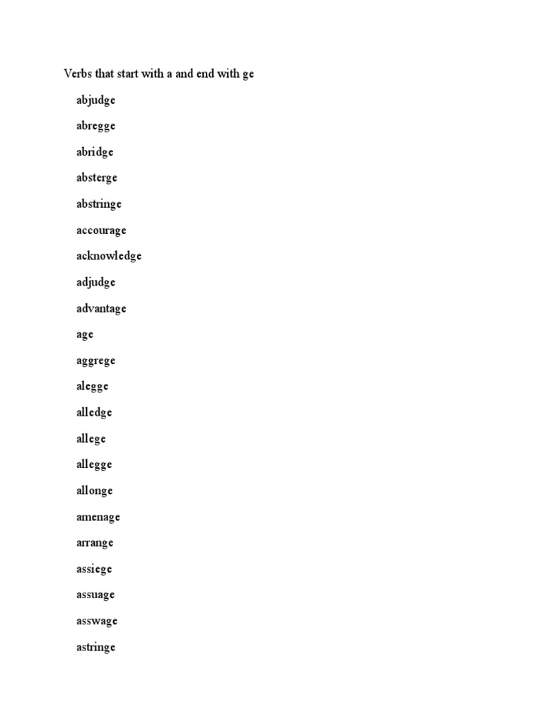 Ge Verb Ending | PDF | Foreign Language Studies