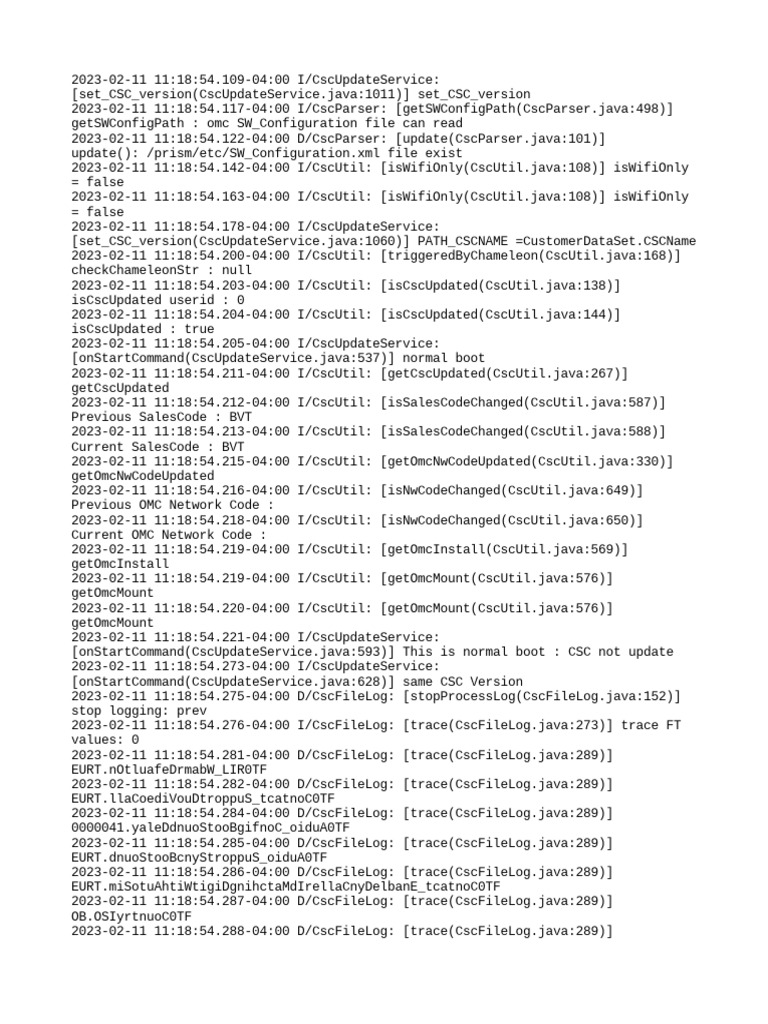 Prev CSC Log | PDF | Java Platform | Oracle Acquisitions