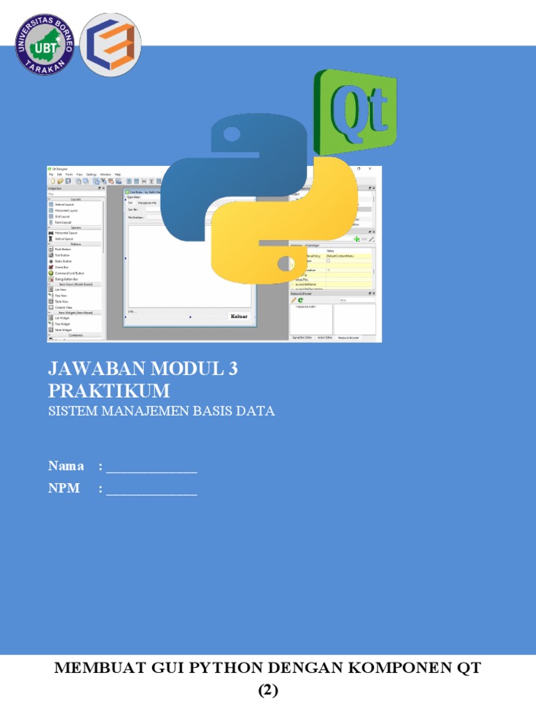 Modul 3 - Nama - NPM Lanjutan | PDF