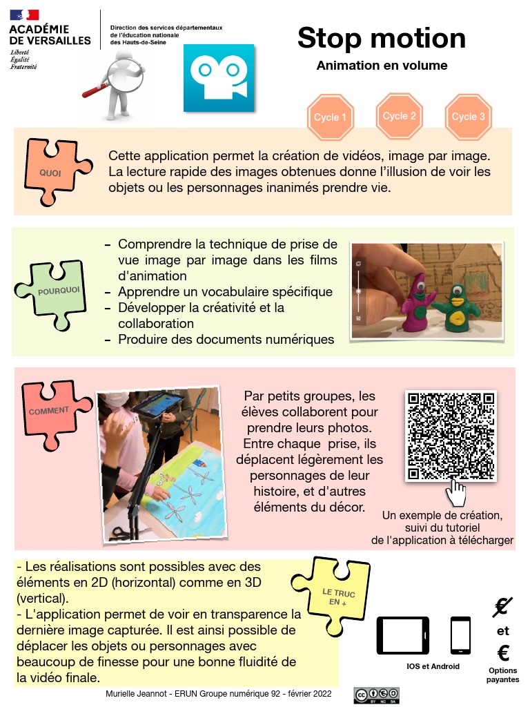 Tutoriel Stop Motion pour Écoles | PDF | Animation
