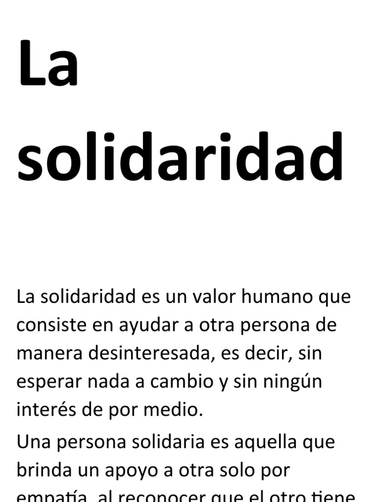 La Solidaridad | PDF