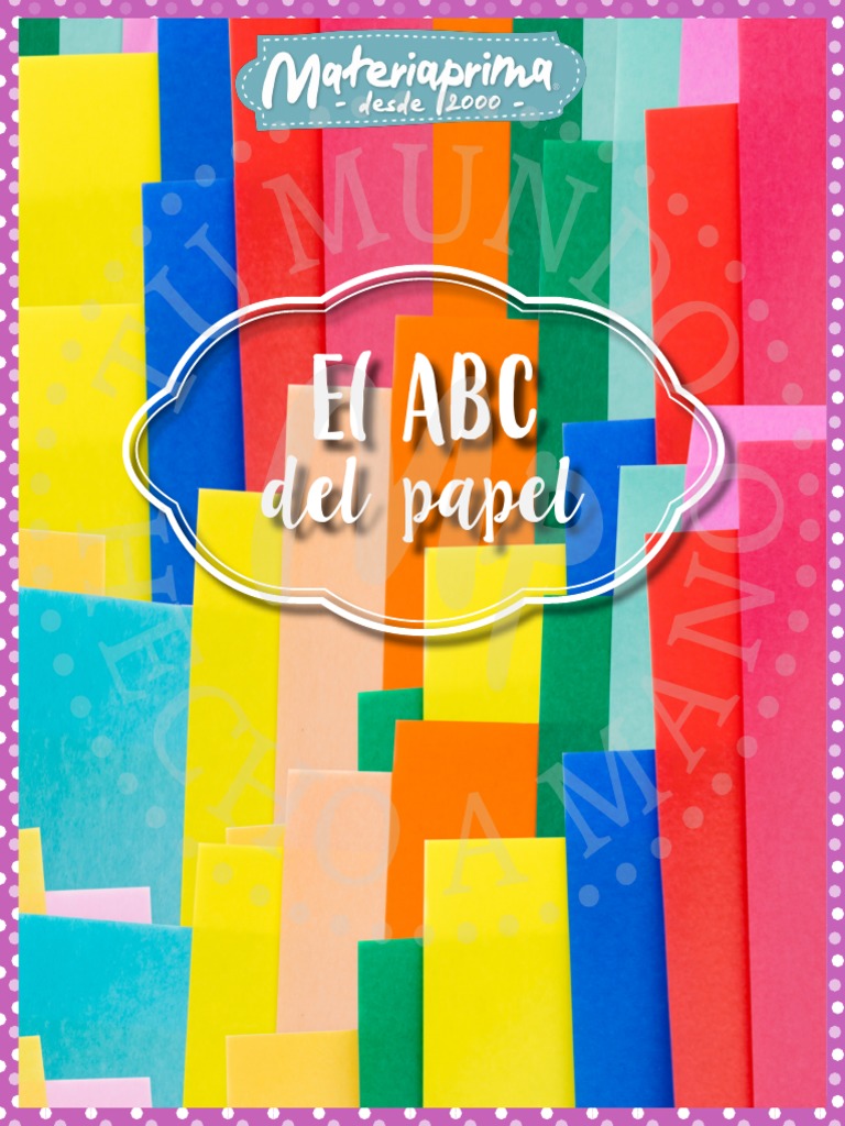 El ABC Del Papel | PDF | Papel | Álbum de recortes
