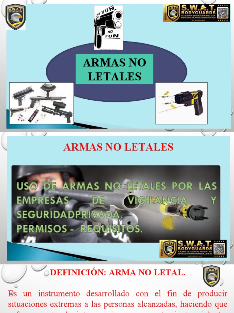 Armas No Letales | PDF | Valores | Vigilancia