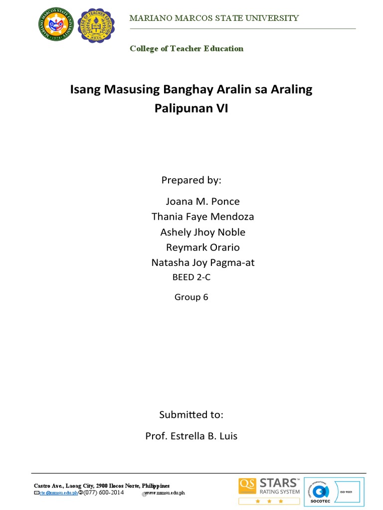 LP Ap Group 6 | PDF