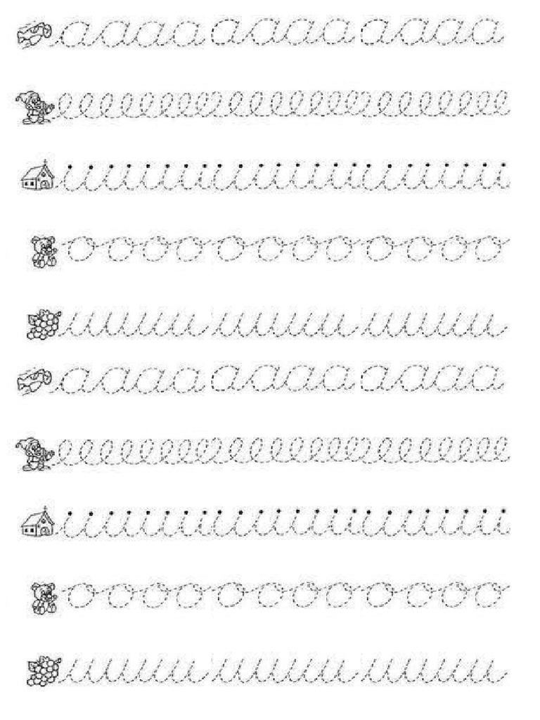 Vocales para Practicar | PDF