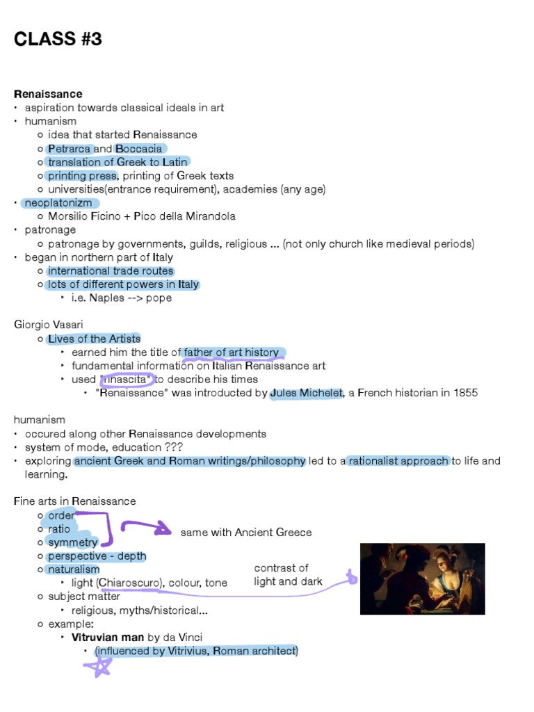 Class #3: Renaissance | PDF | Renaissance