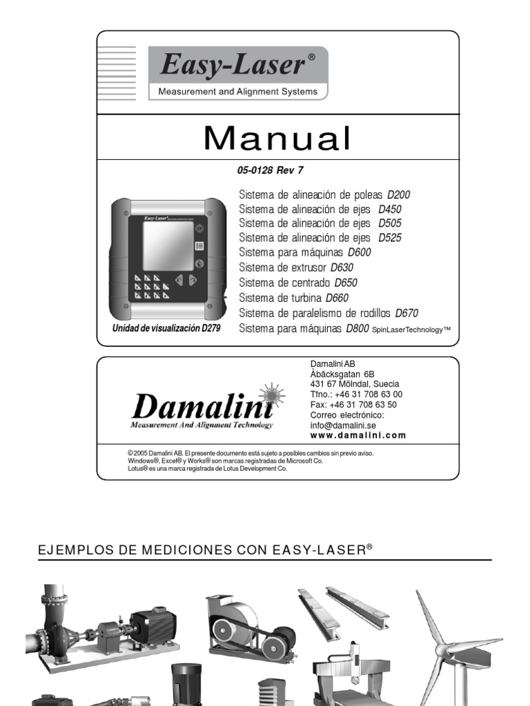 Laser - Manual | PDF | Medición | Software de la aplicacion