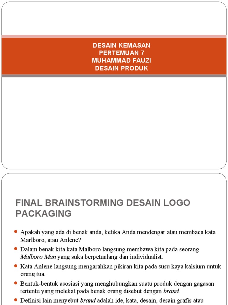 Panduan Final Artwork Desain Kemasan | PDF | Seni
