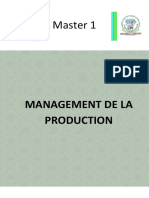 Gestion de La Production Cours 1 | PDF