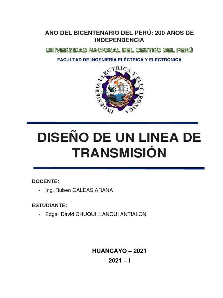 DATOS GENERALES DE LA LÍNEA 220 KV | PDF