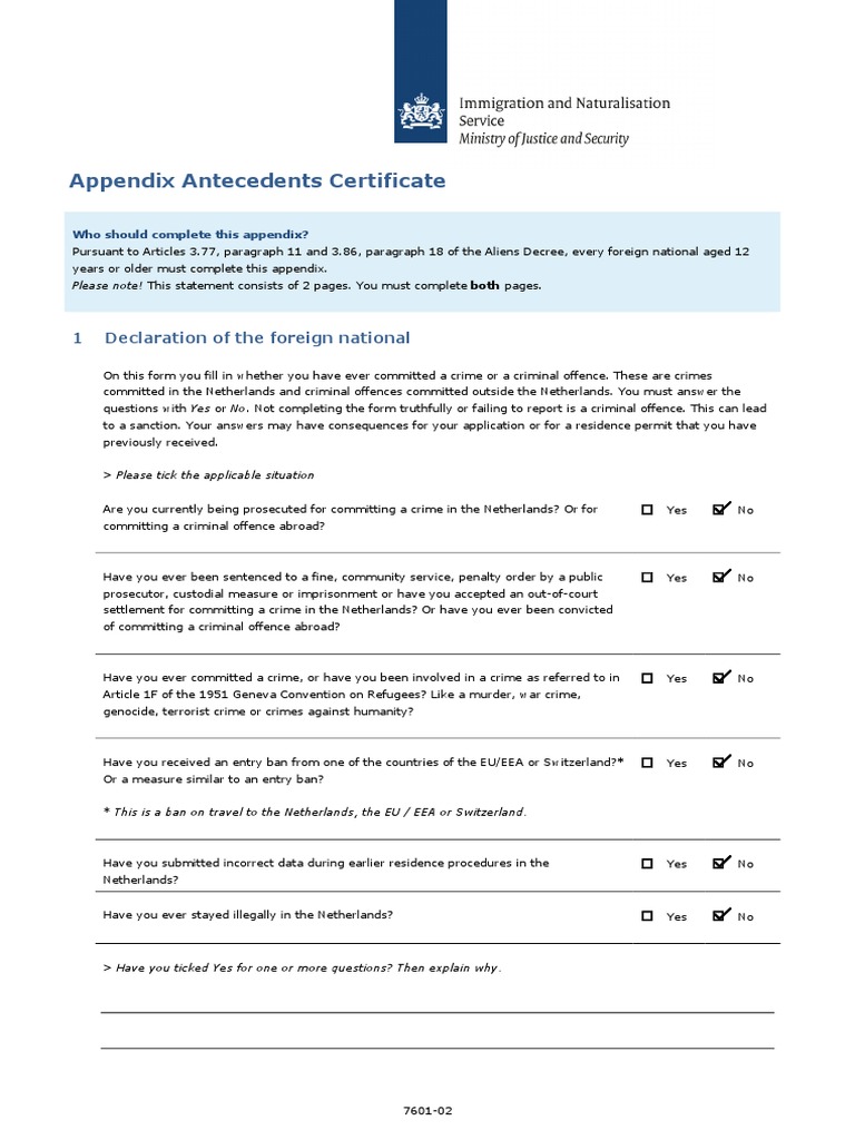 Antecedents Certificate Appendix | PDF | Crimes | Crime & Violence