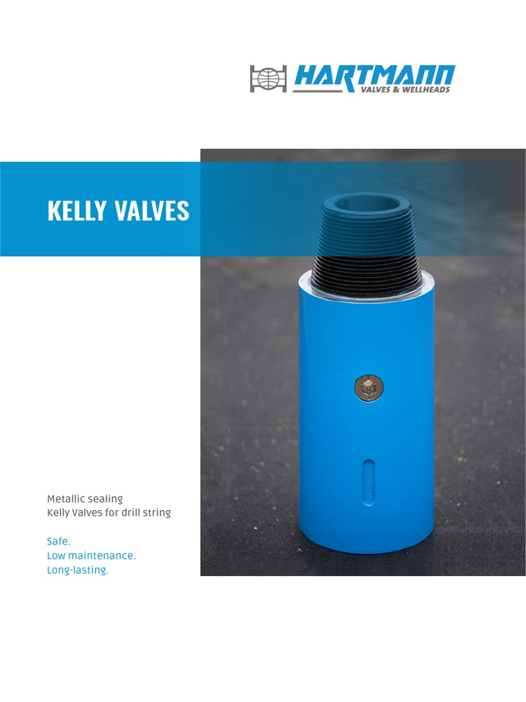 HARTMANN Kelly Valve Flyer | PDF | Valve | Manufactured Goods