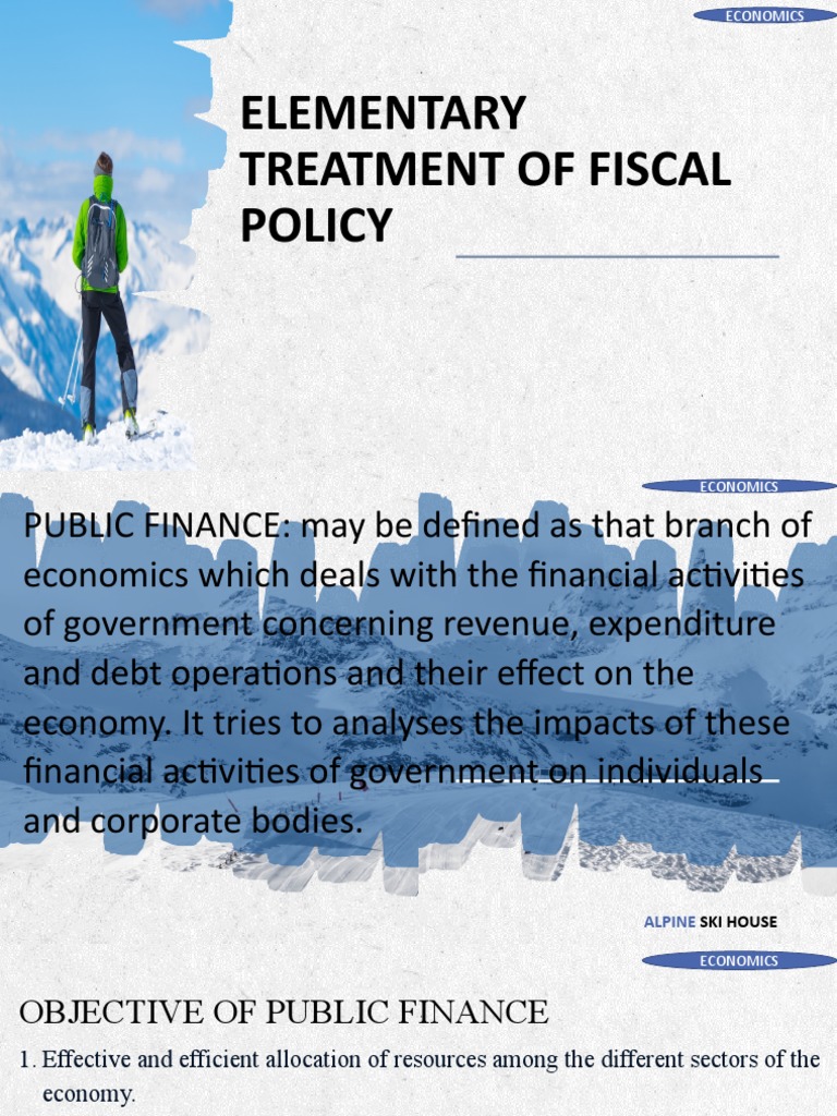 WK 9 Elementary Treatment of Fiscal Policy | PDF | Taxes | Tax Incidence