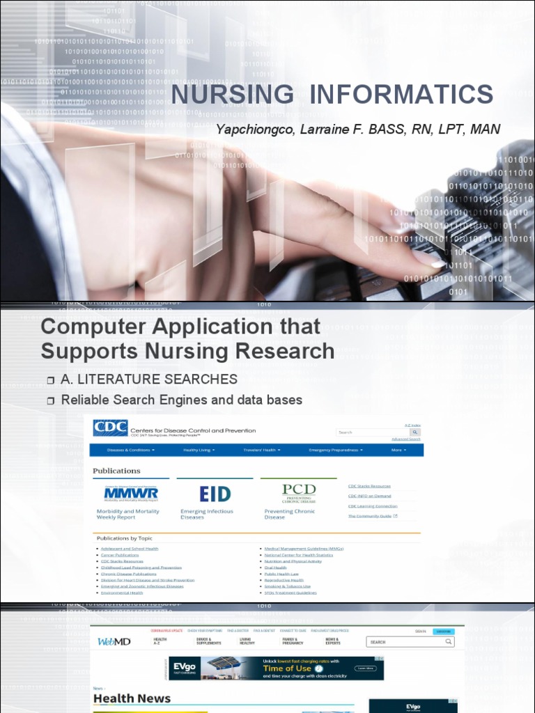 Nursing Informatics Computer Applications | PDF