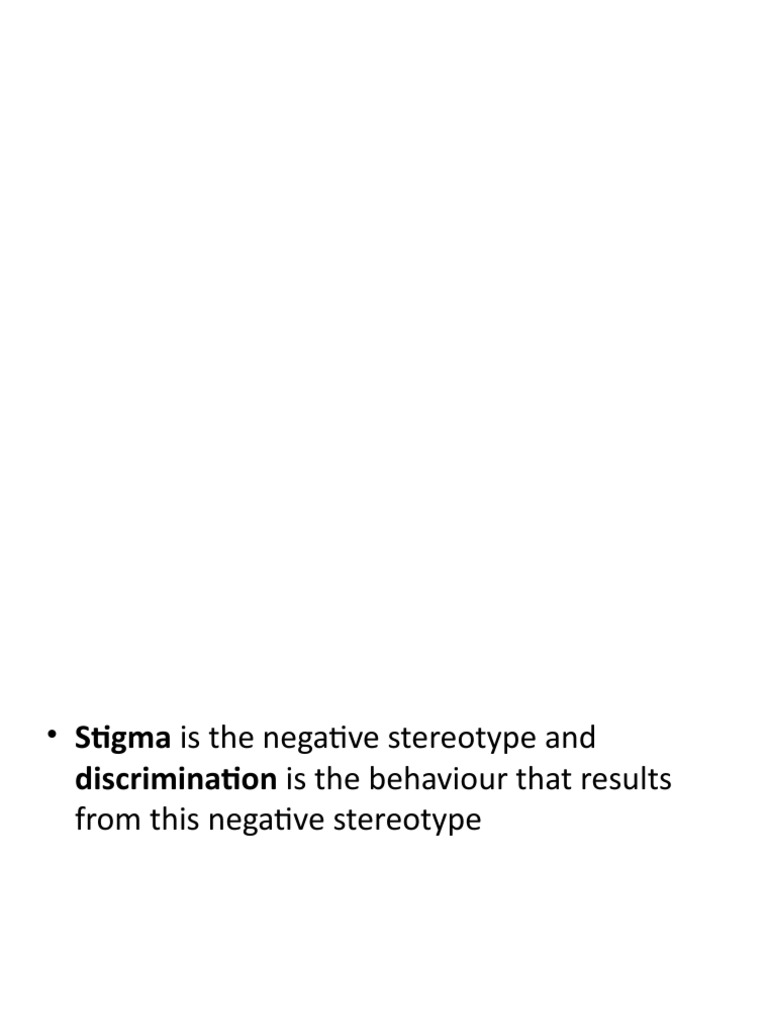 Stigma | PDF