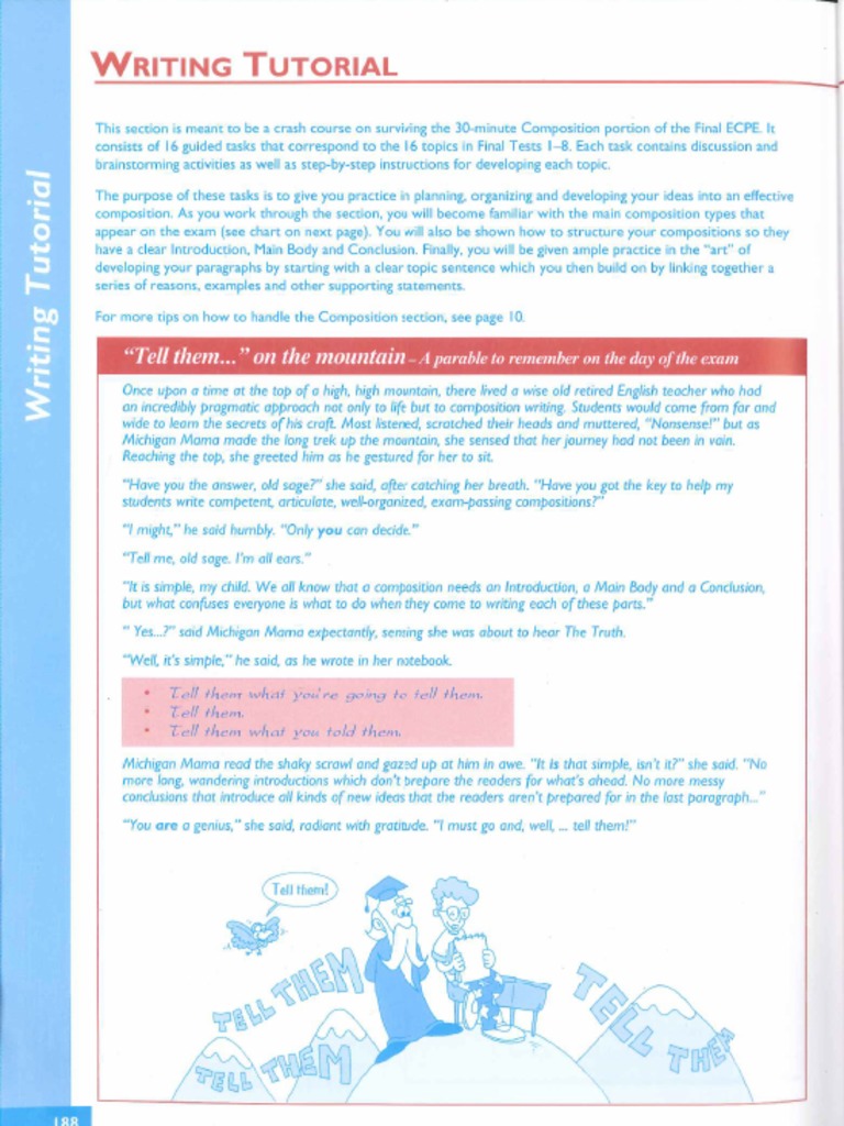 Writing Tutorial | PDF