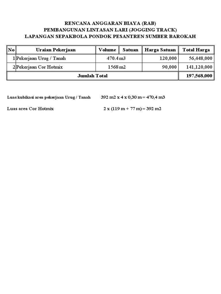 Rab Jogging Track | PDF