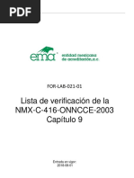 NMX-C-083-ONNCCE-2014 Ensaye A Compresion | PDF