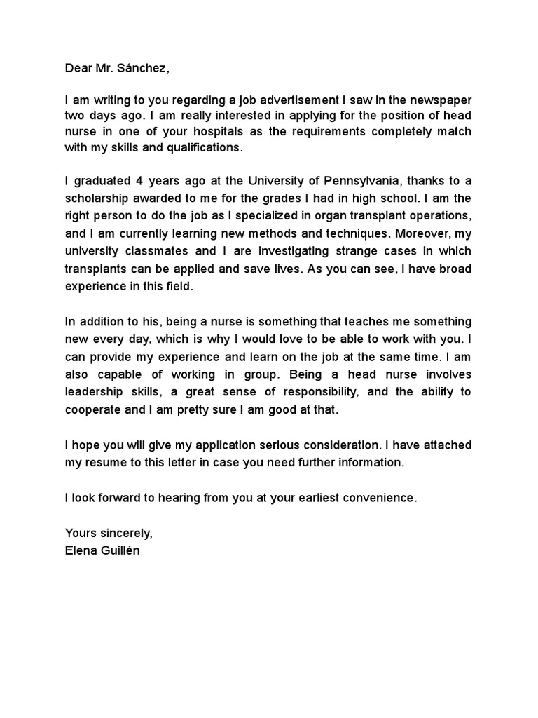 Fromal Letter Curriculum | PDF