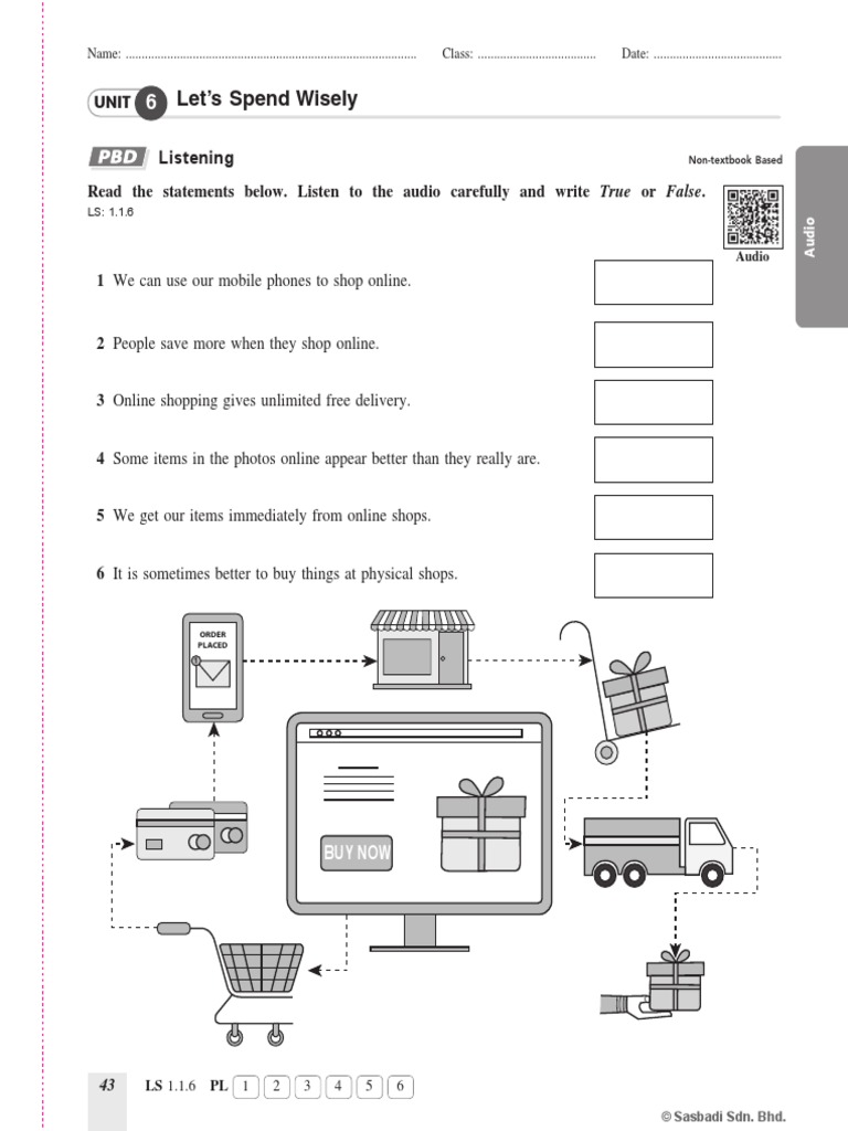 English Form 1 - Unit 6 | PDF