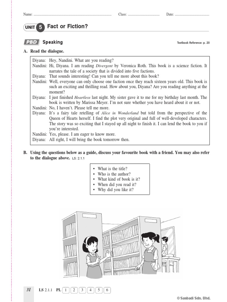 English Form 1 - Unit 5 | PDF