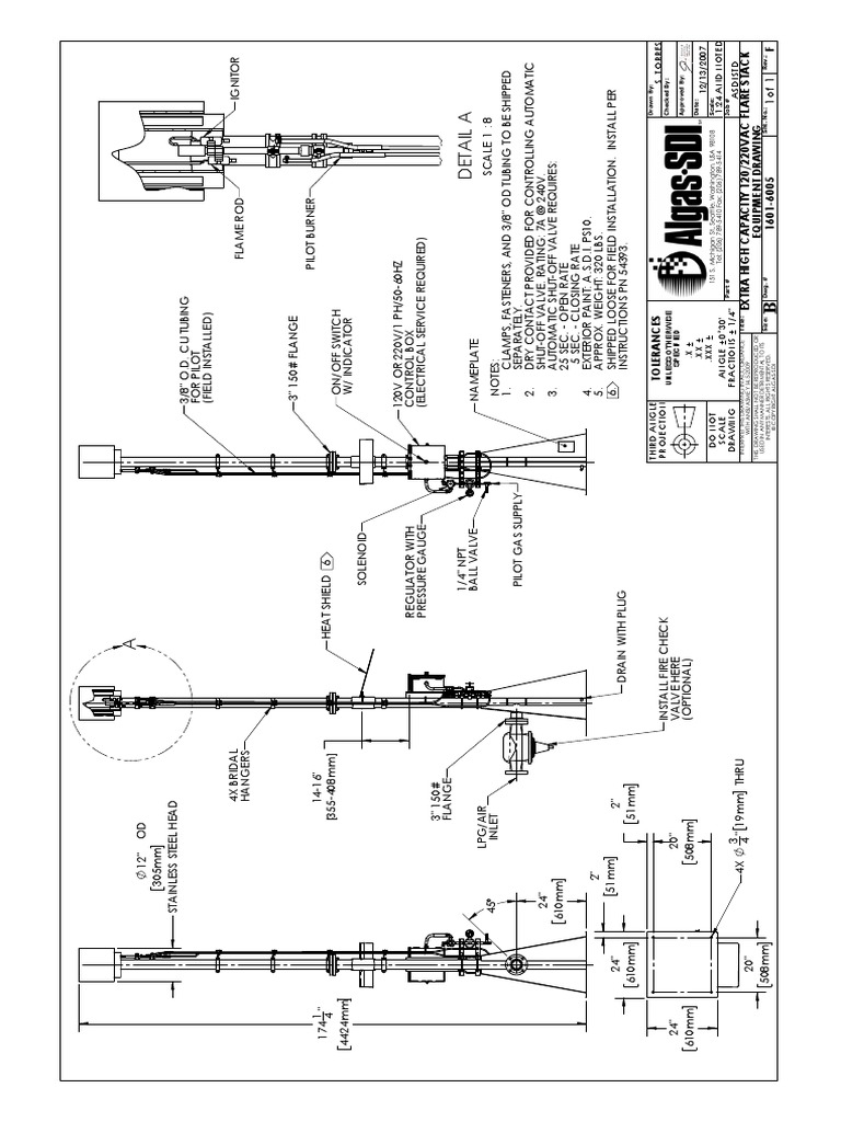 1601-6005 FLARESTACK 3in 2021 - PDF | PDF | Valve | Tools