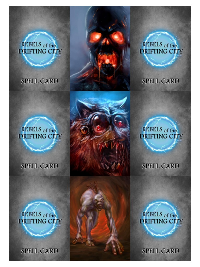 Rebels of The Drifting City - Card Document | PDF