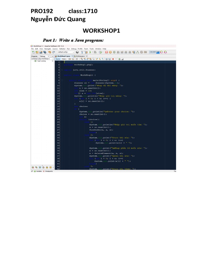 Java Programming Workshop | PDF