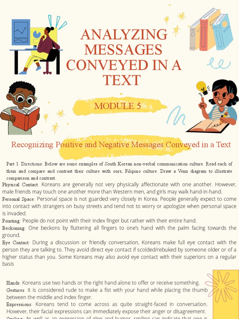 Module 5 | PDF | Nonverbal Communication | Communication