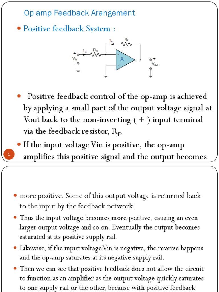 Feedback Arrangement | PDF | Operational Amplifier | Amplifier