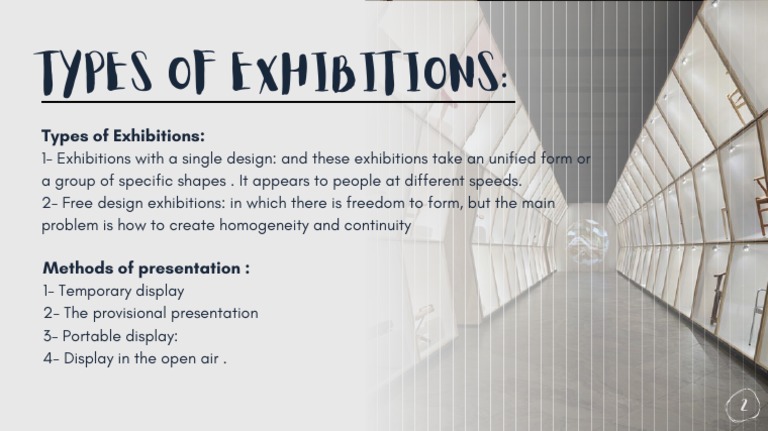 Types of Exhibitions | PDF