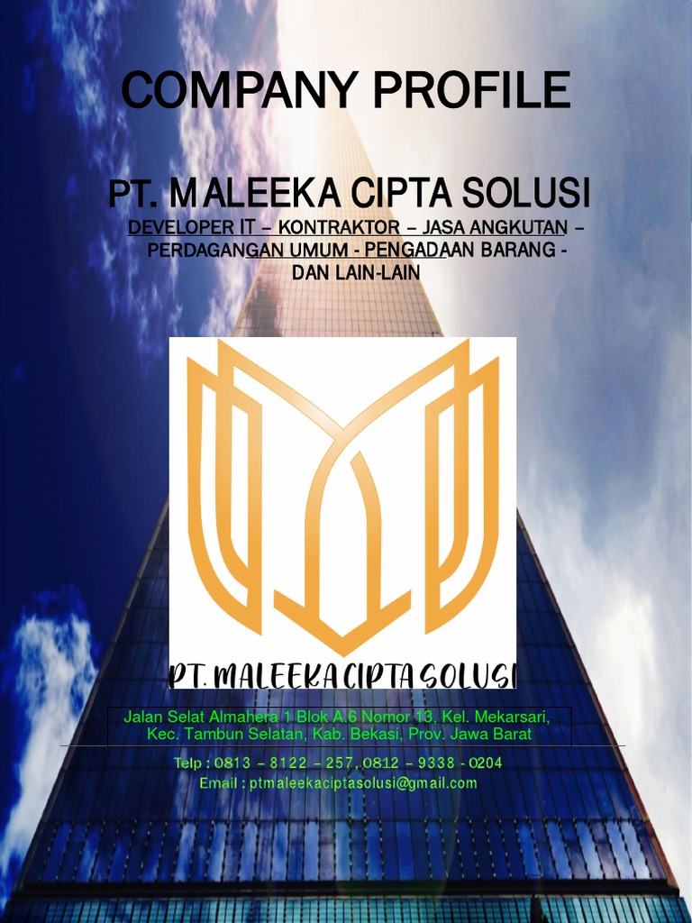 Company Profile Pt. Epm 2020 | PDF