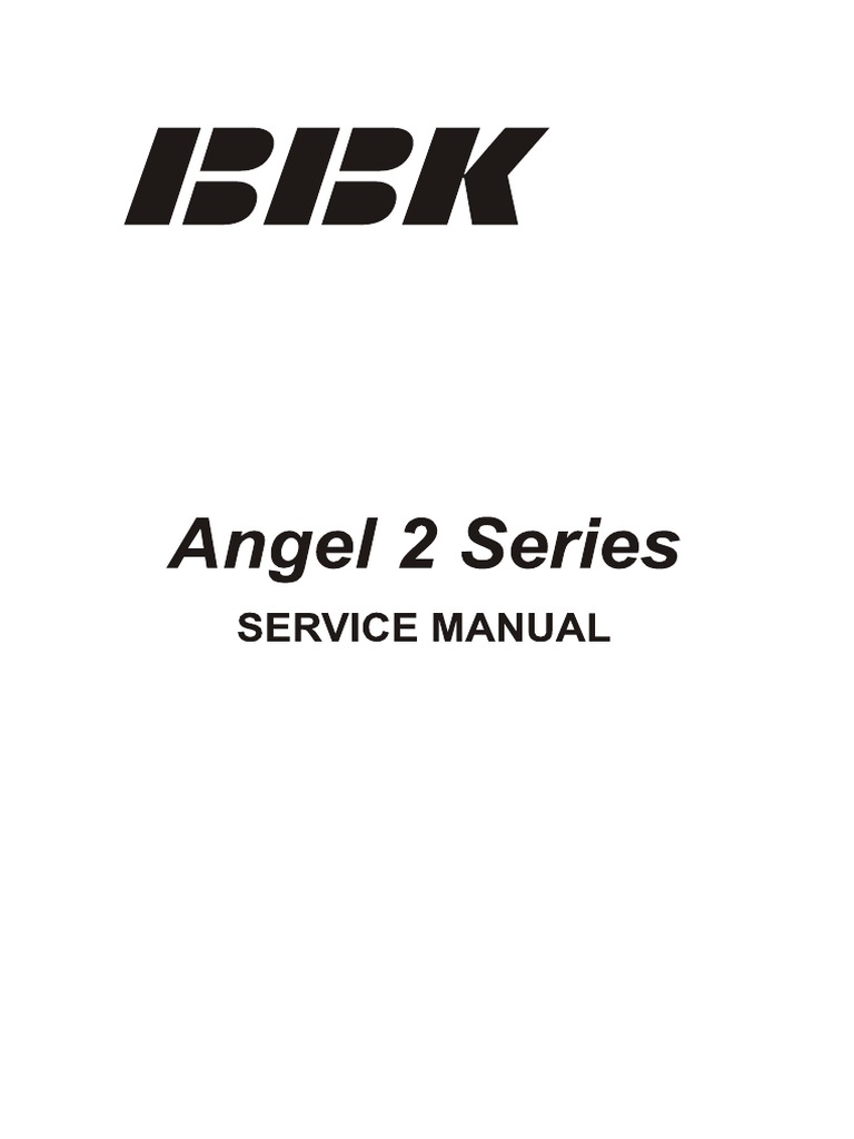 Angel 2 Service Manual | PDF