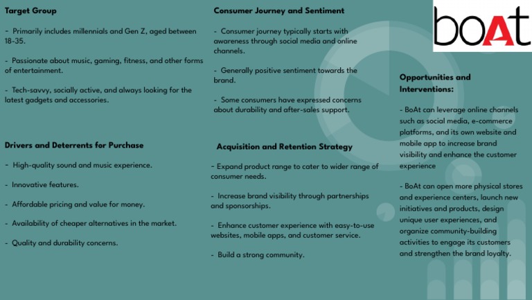 Boat Case | PDF | Brand | Customer Experience