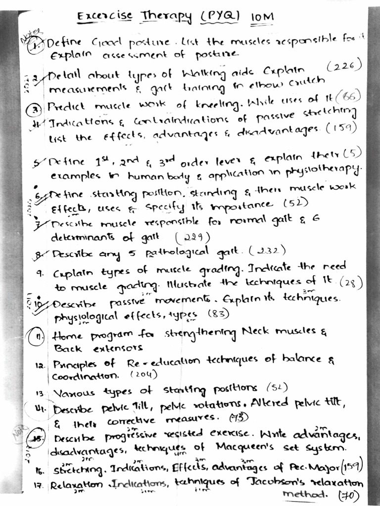 Exercise Therapy Old Papers | Download Free PDF | Soft Tissue ...