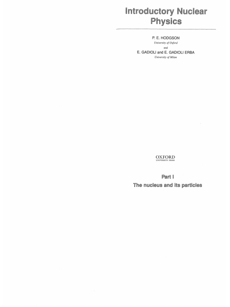 01 Introductory Nuclear Physics 1-5 | PDF