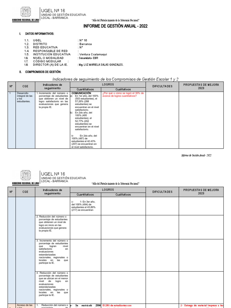 Formatos Iga Conc. Escol. Líneas de Acc. Carp. Recup 2022 | PDF