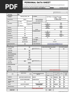 Personal Data Sheet | PDF | Teachers | Vocational Education