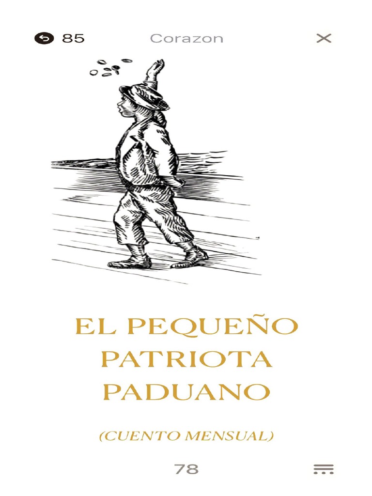 Pequeño Patriota Paduano | PDF